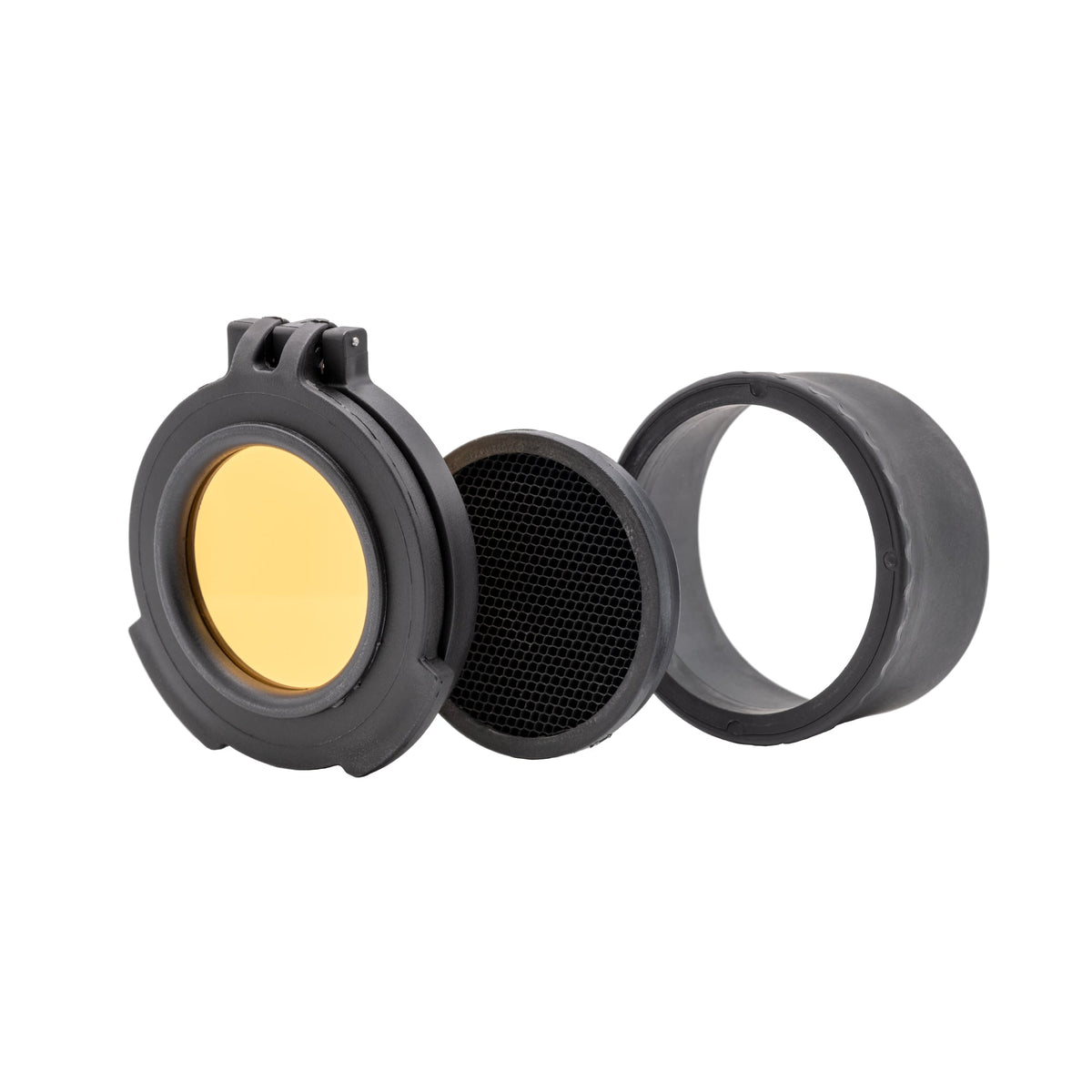 Tenebræx Amber See-Through Scope Cover with MDT Boot for the Sightron ...