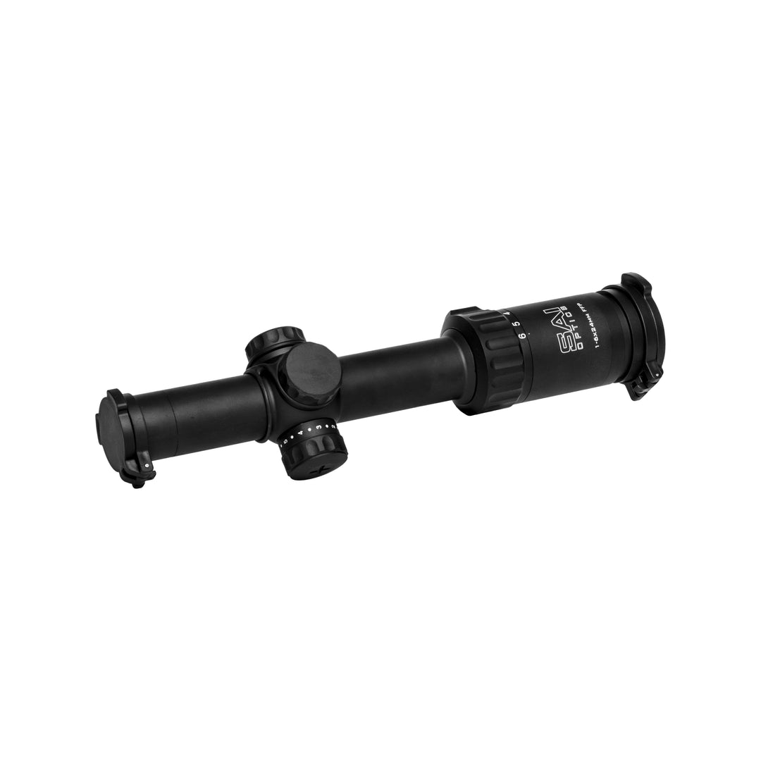 SAI Optics Model SAI 6 - 1-6x24 FFP Rapid Aiming Reticle - Black ...