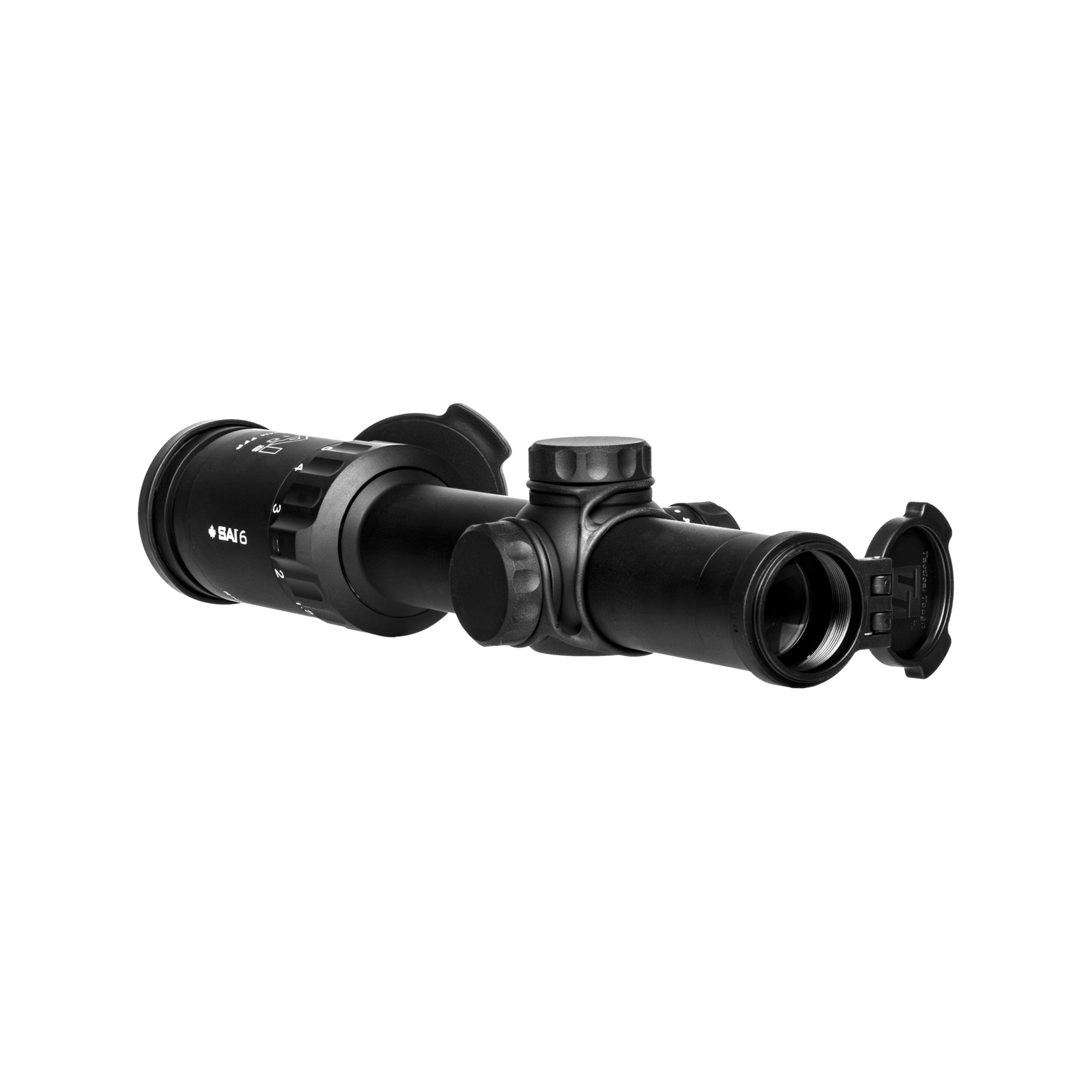 SAI Optics Model SAI 6 - 1-6x24 FFP Rapid Aiming Reticle - Black ...