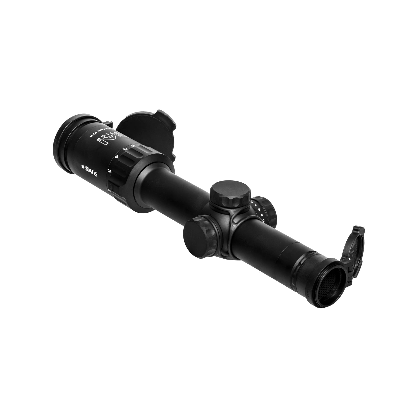 SAI Optics Model SAI 6 - 1-6x24 FFP Rapid Aiming Reticle - Black ...